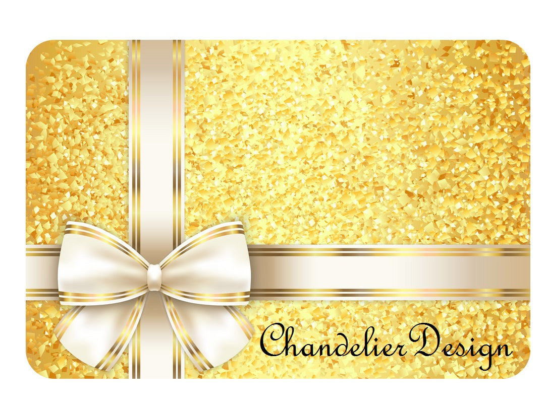 Virtual Crystal Gift Card - Choose $$ Amount – ChandelierDesign